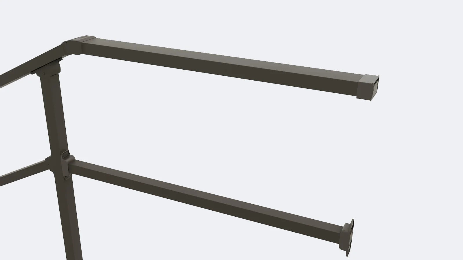 Stair Handrail Wall Extension - CR Fence & Rail