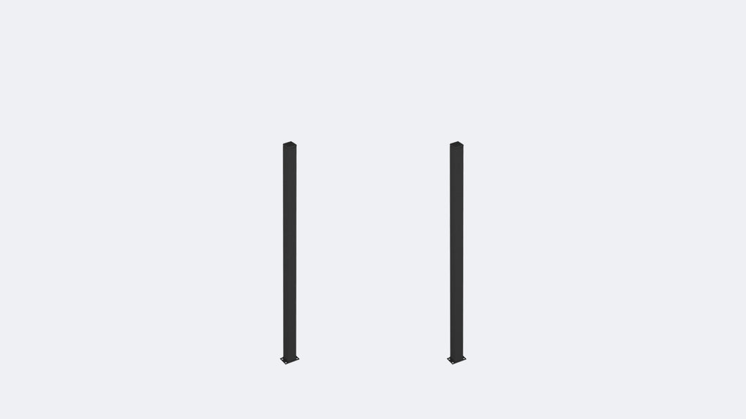 Top Mount Plain Posts - CR Fence & Rail